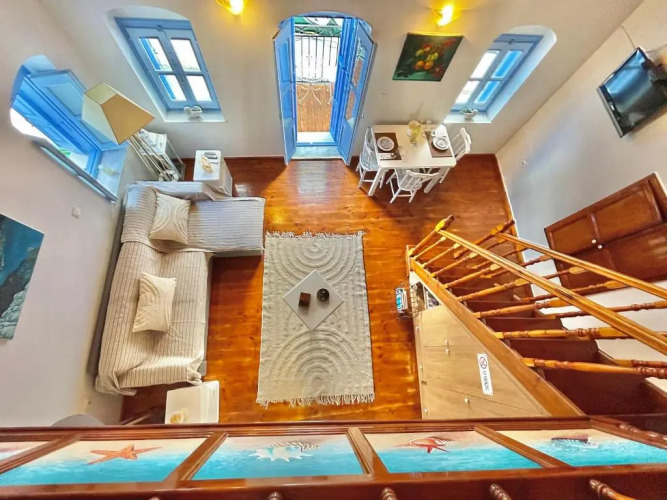 Nikolakis, Seafront - Harbor View - Symi