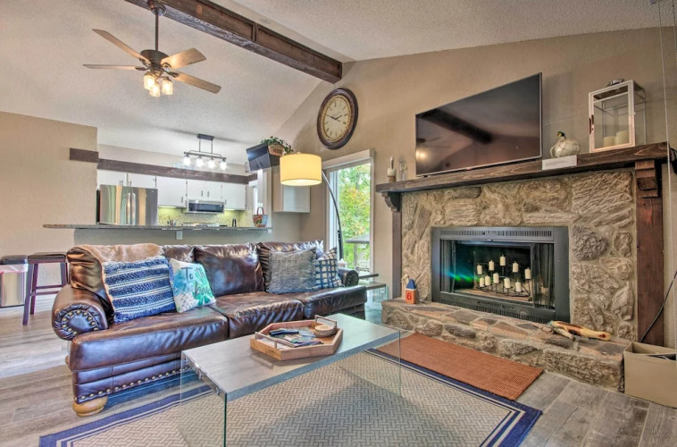 Deck + Fire Pit: Margaritaville Resort Home! - Sunrise Beach, MO