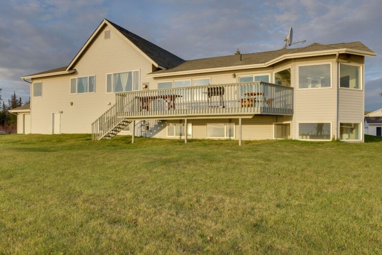 Oceanfront Kenai Villa W/ Fireplace & Deck - Kenai, AK