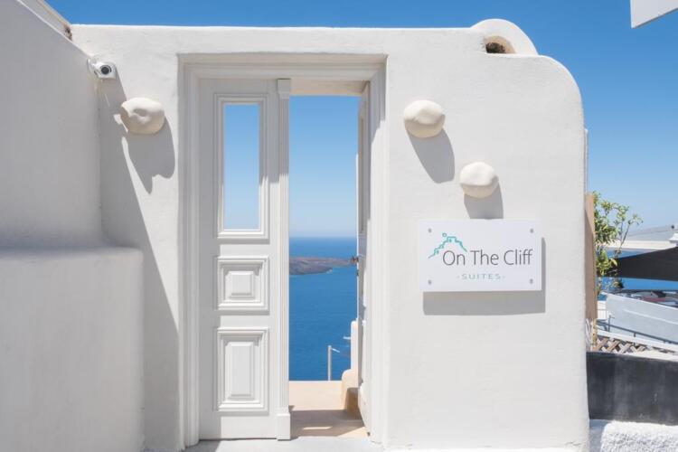 On The Cliff - Santorini