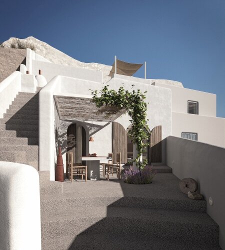 Kanava Cave Winery Villa - Santorini