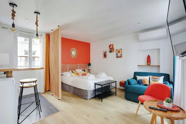 Stunning Studio For 2 People - Sentier - París