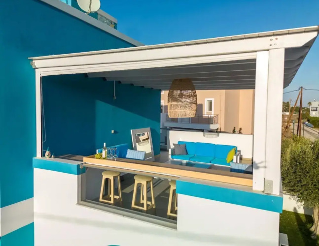 Seabreeze Villa - With Jacuzzi & Heated Pool - Kos