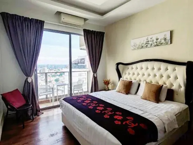 Sliverscape Premier  Suite @ Melaka Raya [Wifi | Bathtub | Sleep 4-5] - Malacca
