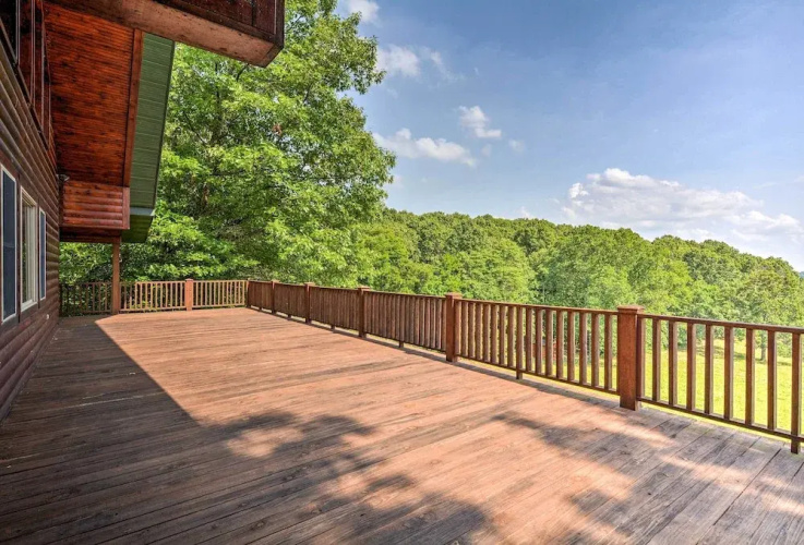Spacious Log Cabin In Fairland, 1 Mi To Grand Lake - Twin Bridges State Park, Fairland