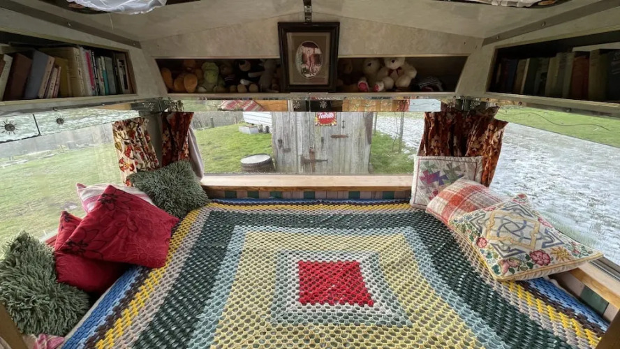2 X Double Bed Glamping Wagon At Dalby Forest - 요크셔