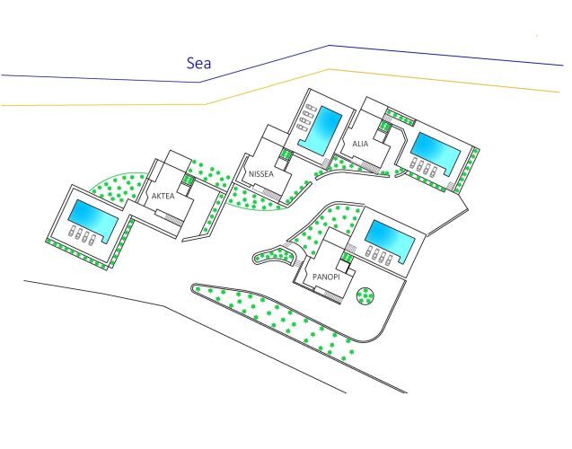 Eleia Seafront Rooms & Villas - Лесбос