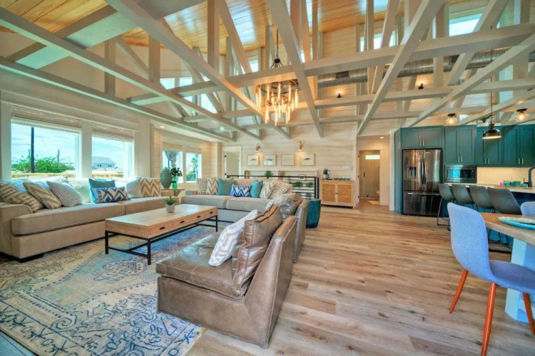 Private Pool, Walk To Beach, 6bdr, Main+guest House Third Sandbar By Avantstay - Port Aransas, TX