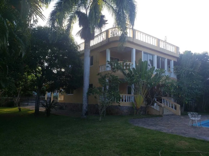 4 Bedroom Villa, Private Pool, Security, Ocean View - Sosúa