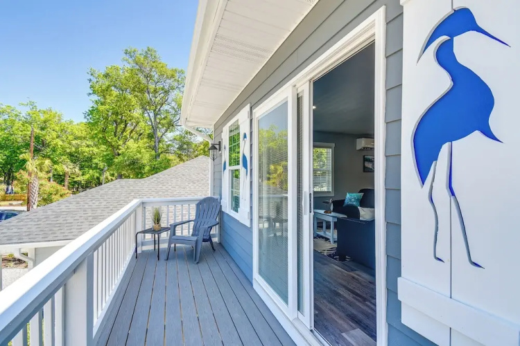 1 Mi To Beach & Pier! Chic Ocean Isle Studio - Ocean Isle Beach, NC