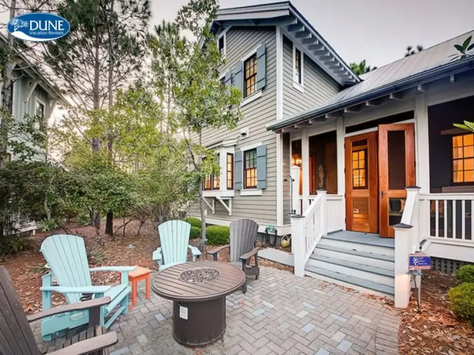'Serendipity' Beautiful 3br Cottage Sleeps 8 Close To Lazy River/pool At Camp Watercolor 3 Bedroom Home By Redawning - Seaside, FL
