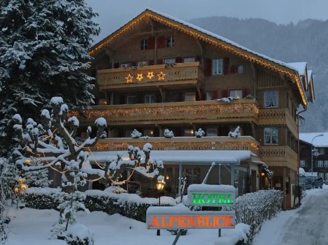 Alpenblick Hotel & Restaurant Wilderswil By Interlaken - Wilderswil