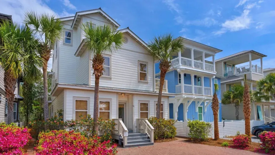 Seacrest Beach Home For 17, Huge Resort Pool & Beach Tram - Rosemary Beach, FL