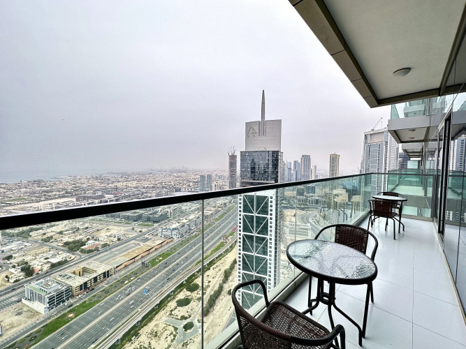 Lux Bnb Paramount Midtown I Ocean View - Dubai