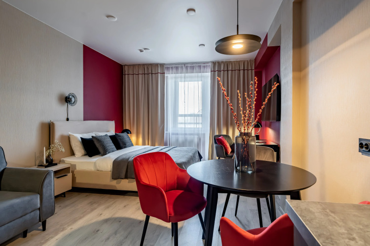 Mars Na Vasilyevskom Ostrove Satin Home Flat - Saint-Pétersbourg
