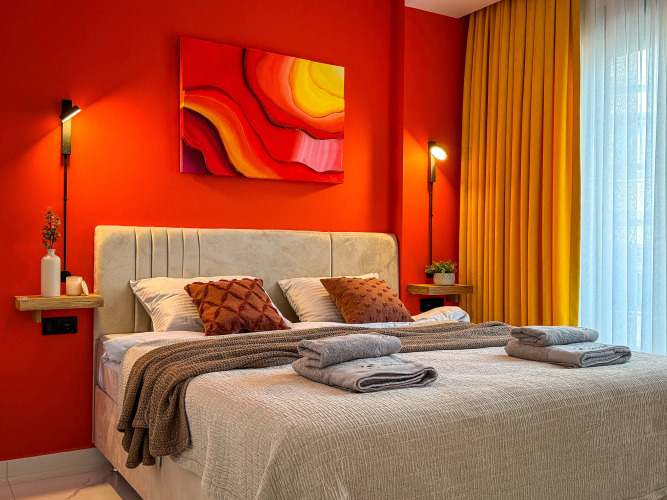 Qoople 1+1 Elite 2 City 13 V Tsentre Goroda Apartments - Alanya