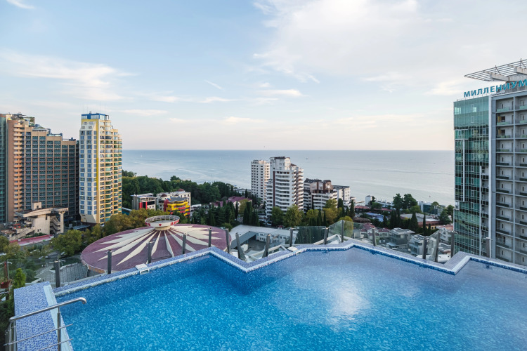 5-komn. Pentkhaus S Basseynom Na Kryshe, Tsentr 021 Apartments - Sochi