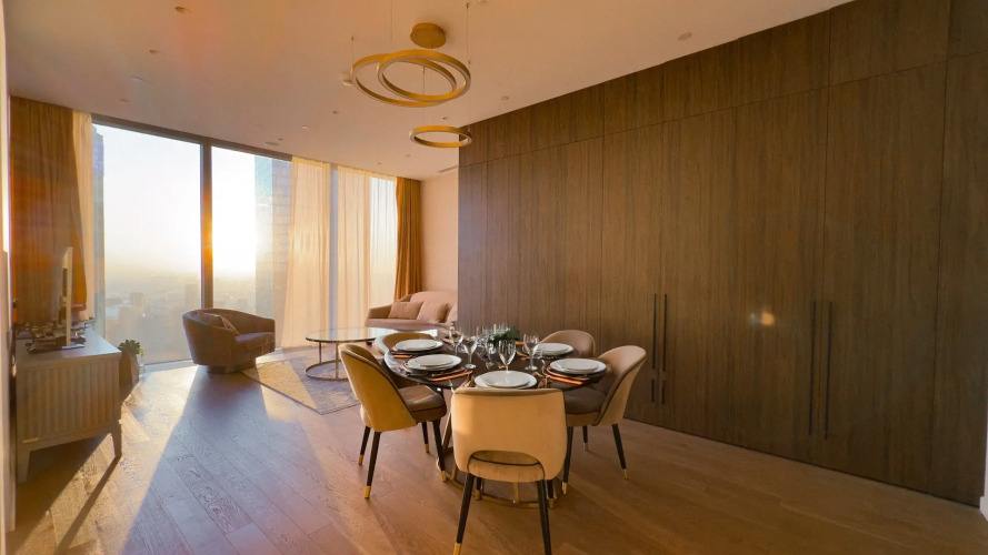 Moskva Siti 74 Etazh 2 Komnaty Apartments - Moskau
