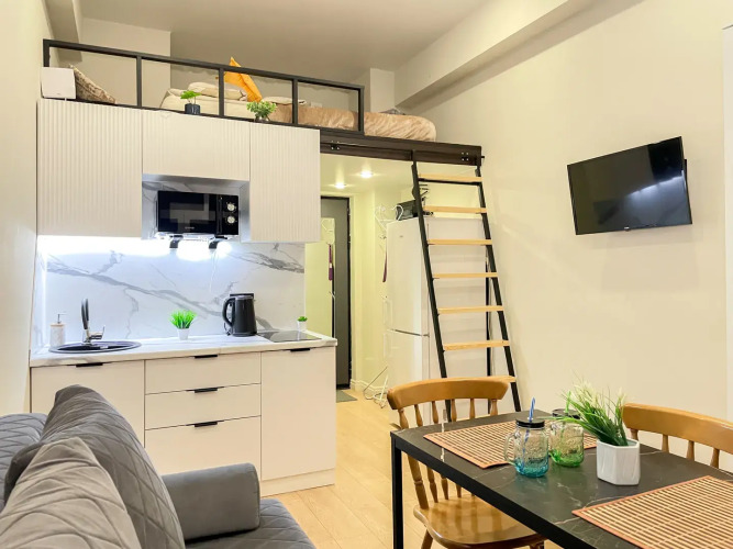 Dvukhurovnevaya Studiya Na Begovoy Flat - Moscow