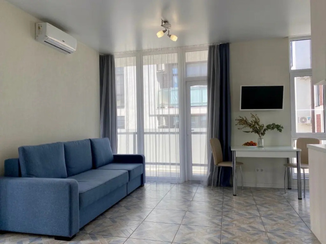 Green Palace 9 S Podogrevaemym Basseynom Krugly God Apartment - Sochi