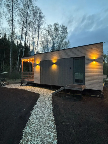 S Kaminom I Potryasayuschim Vidom Na Les Private House - Moscow