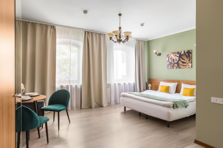 Apartment For Two Guests With One Large Bed Or Two Separate Beds (1st Floor Or 2nd Floor) - St. Petersburg