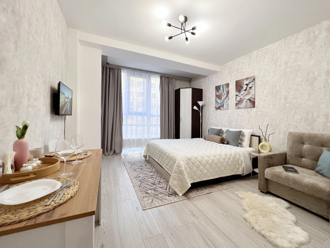 Granada Uyutnaya Novaya Studiya V Zhk Bayron Flat - Saint Petersburg