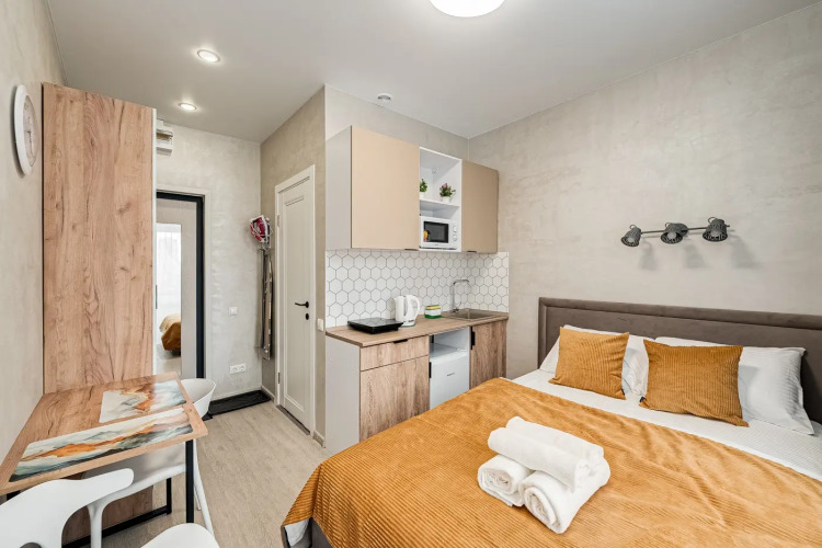 5/7 Komfortno I Tochka Na Ulitse Nagornaya 26k1 Apartments - Russia