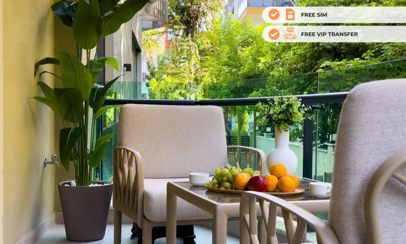 1+1 Qoople Legend A7 V 100 Metrah Ot Morya Apartments - Alanya