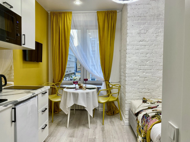 Dvukhmestny Dizaynerskiy Nomer Flat - Moscou