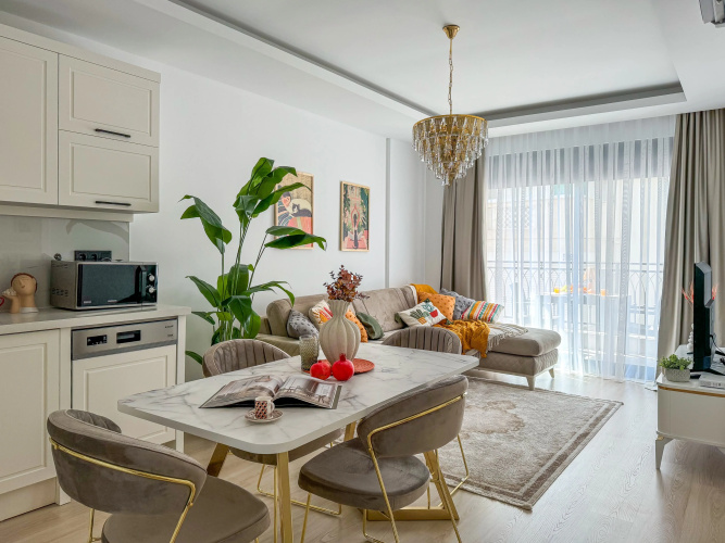 1+1 Qoople Elize 06 Ryadom S Plyazhem Kleopatra Flat - Alanya