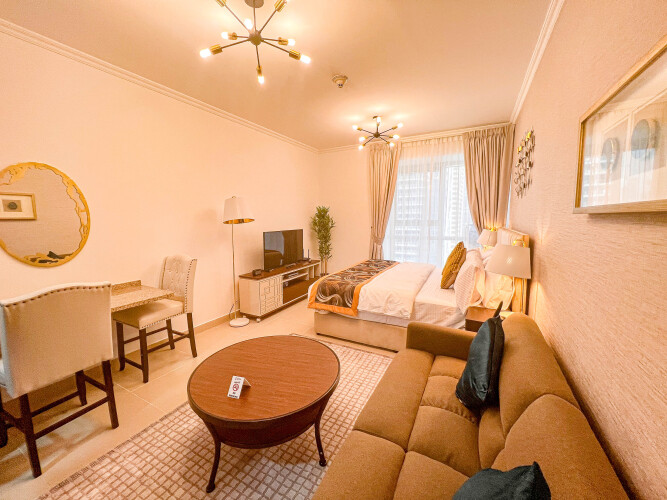 Cosmos Living Luxurious Studio Near Metro Apartments - Dubai