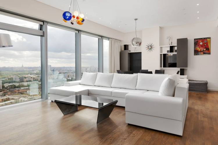 Moskva Siti Elite 2kh Komnatnye 54 Etazh Apartments - 모스크바