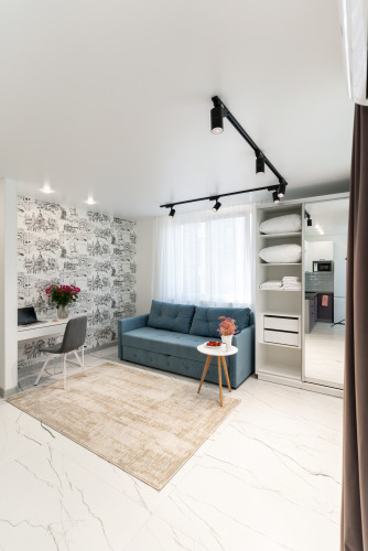 Studiya Goroda 30 Kv.m. S Dvuspal'nym Divanom I Panoramnymi Oknami, 3 Etazh Apartments - Sochi