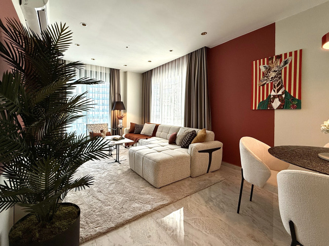 Qoople Excellence В55 Dizaynerskij Dupleks U Morya Apartment - Аланья