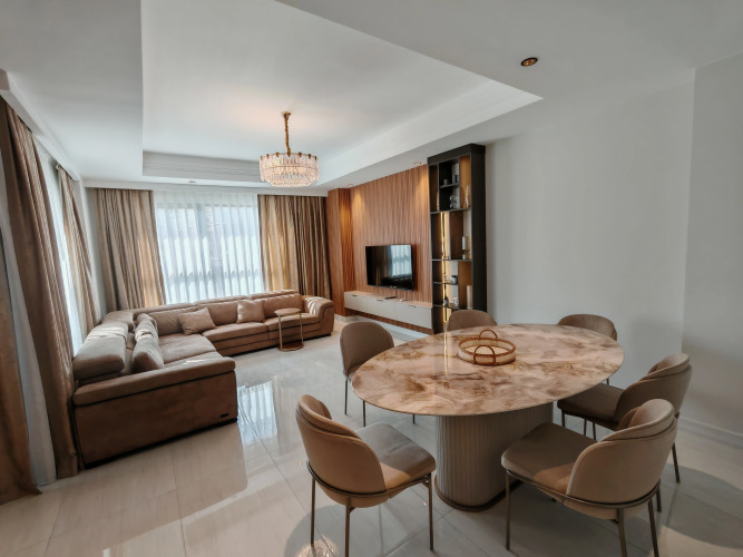 3+1 Xl S Akvaparkom Azura World (A-26) Flat - İncekum