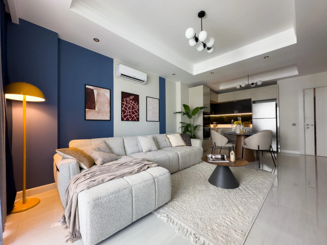 1+1 V Kompleksе Azura World D S Sobstvennym Plyazhem Apartments - İncekum
