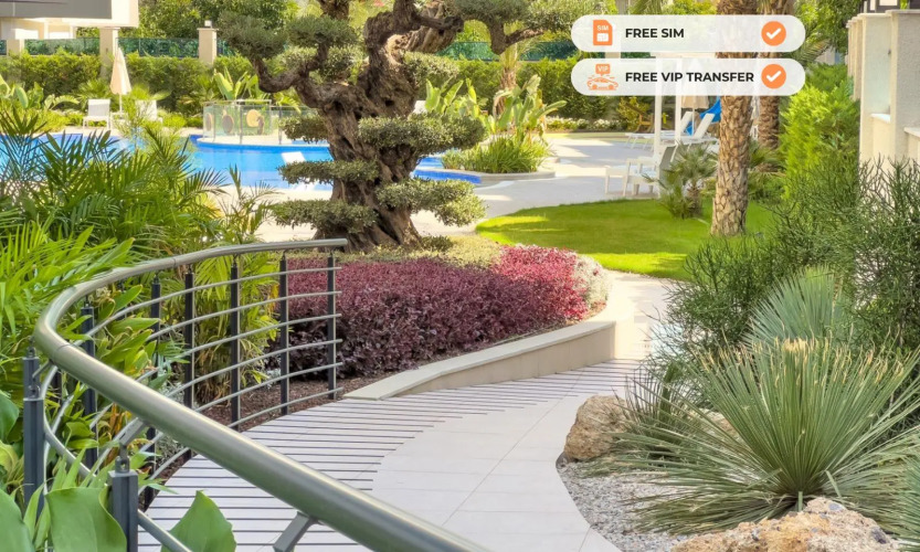 1+1 Qoople Aria 32  V Tsentre Alanii Apartment - Alanya