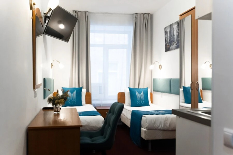 Dvukhmestnye City Lights Na Nevskom S Razdelnymi Krovatyami Apartments - Saint-Pétersbourg