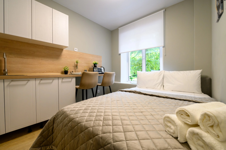 1 Komfortno I Tochka Na Mantulinskoy 201 Apartments - Moscow