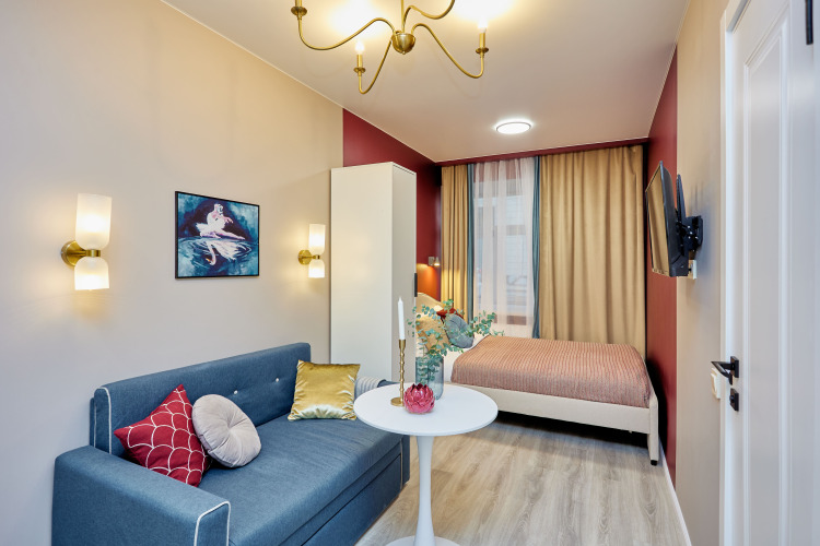 Trekhmestnaia Studiia Getflat Wine U Mariinskogo Teatra Flat - San Petersburgo, Rusia