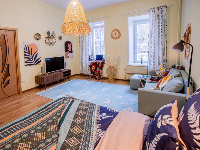 V Stile Bokho Na Patriarshikh Prudakh Apartments - Moskou