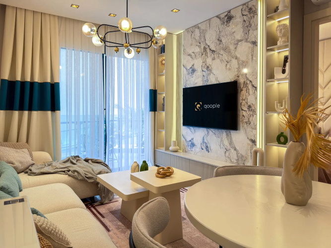 1+1 Qoople Legend S3 V 100 Metrakh Ot Morya Apartments - Alanya