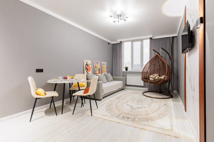 Myagkoye Gnyozdyshko S Kreslom U Khan-shatyra Flat - Astana - Nur-Sultan