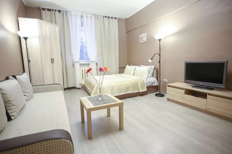 Studiya Na 4kh Na Belorusskoy Apartments - Moscow