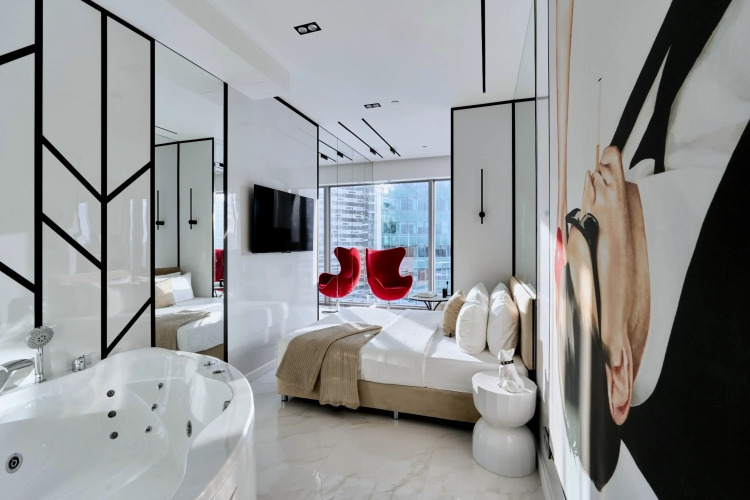 S Dzhakuzi Sweet Dreams Flatport S Vidom V Moskva-siti Apartments - Moscow