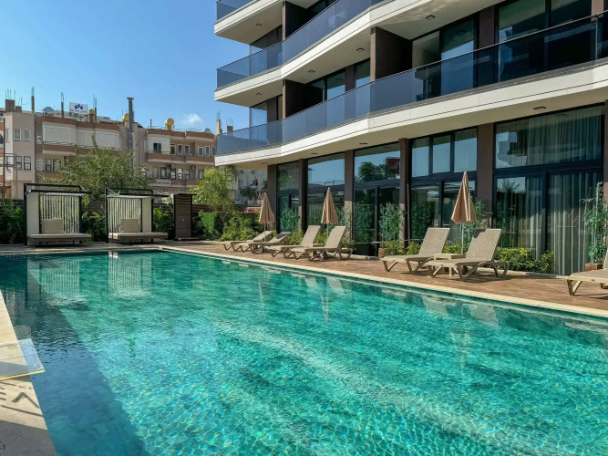 Qoople New Level Cleopatra A9 Dlya Vsey Semyi Vozle Plyazha Kleopatry Apartments - Alanya
