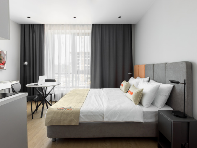 Stylish Keygo Studio #1035 With Pool Your Cozy Retreat 5 Minutes From The New Greenhouse Apartment - Moscow