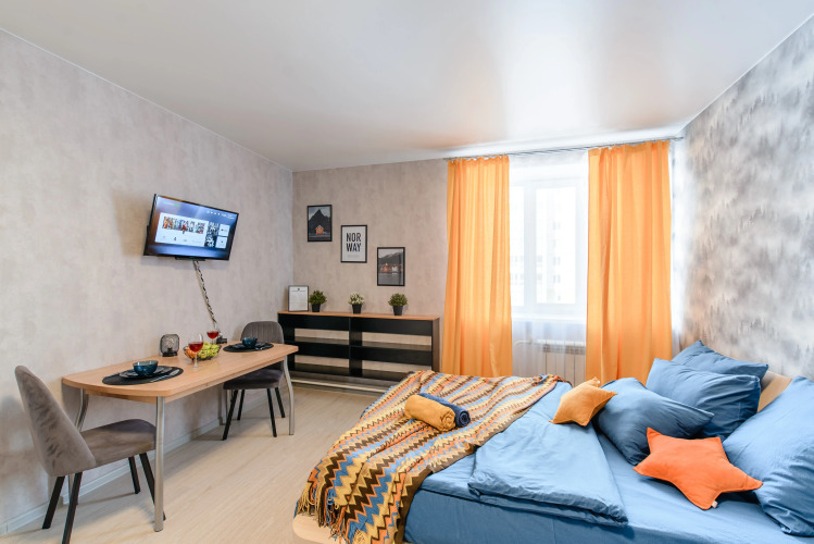Studiya Nhome 4 Spalnykh Mesta Apartments - Томск