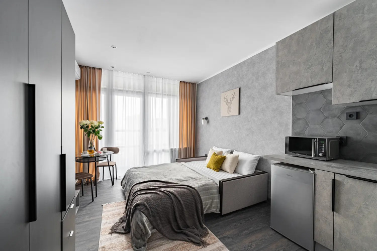 Studiya S Panoramnym Vidom Na 25 Etazhe Apartment - Moscow